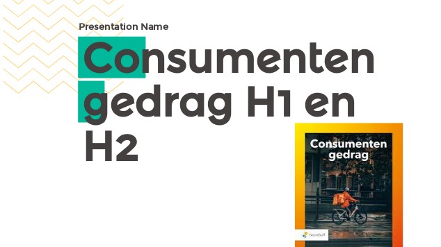 Consumentengedrag H1 en H2 at emaze Presentation