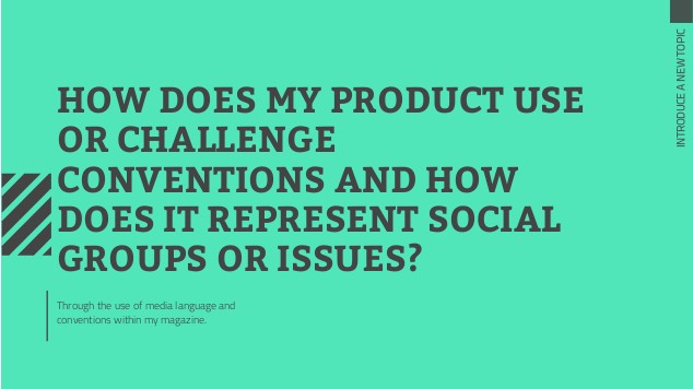 How does my product use or challenge conventions and how at emaze ...