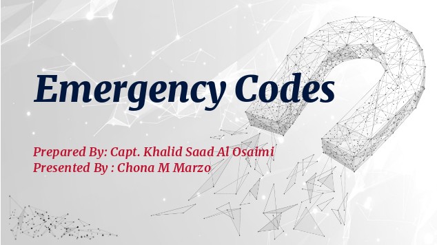 Emergency Codes at emaze Presentation
