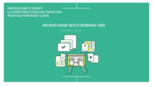 APLIKASI KASIR RESTO BERBASIS WEB at emaze Presentation