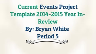 Current Events 2014-2015 at emaze Presentation