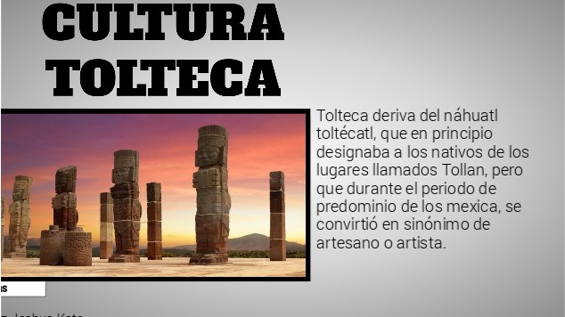 CULTURA TOLTECA at emaze Presentation