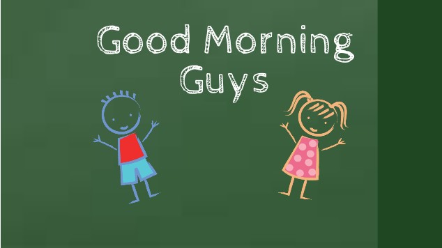 Good Morning Guys at emaze Presentation