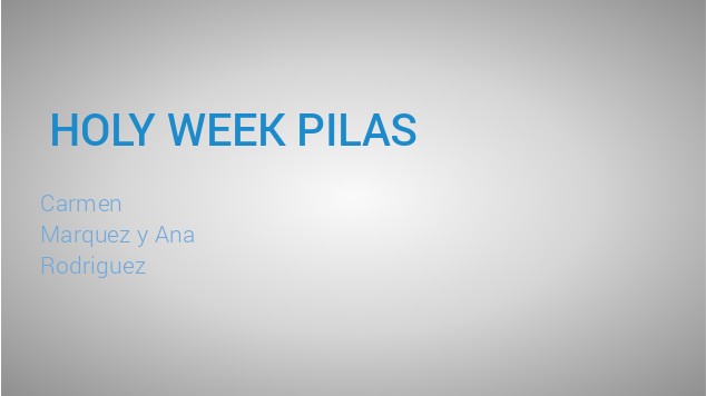 semana santa at emaze Presentation