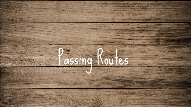 Passing Routes at emaze Presentation