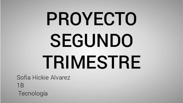 proyecto segundo trimestre at emaze Presentation