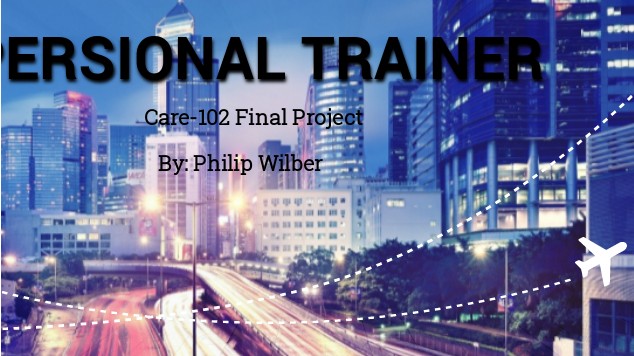 Persional Trainer at emaze Presentation