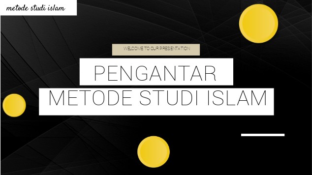 Metode Studi Islam-ppt at emaze Presentation