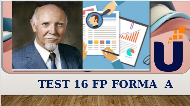 TEST 16 FP FORMA A at emaze Presentation