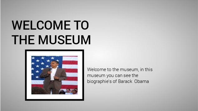 Welcome to the Museum at emaze Presentation