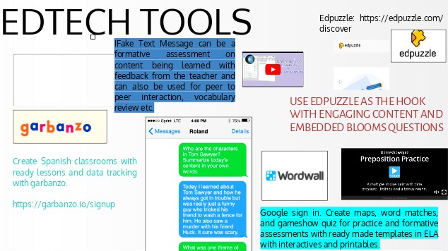 EdTech Tools at emaze Presentation