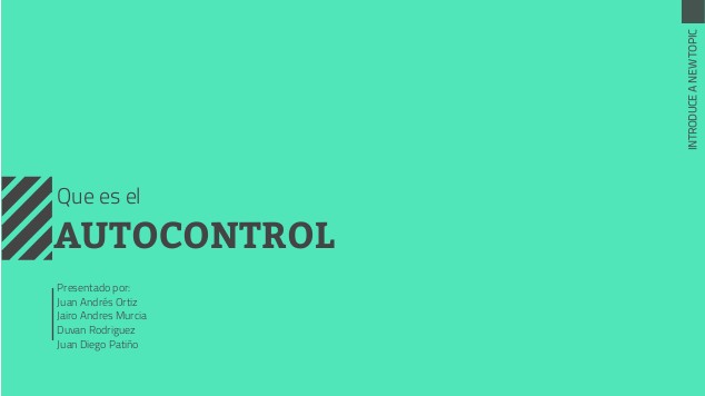 autocontrol at emaze Presentation