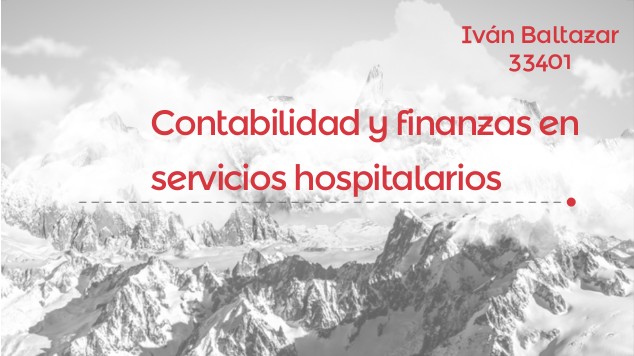 Contabilidad y finanzas en servicios hospitalarios at emaze Presentation