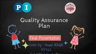 Quality Assurane Plan Presentation at emaze Presentation