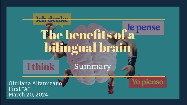 The Benefits of Bilingual Brain at emaze Presentation