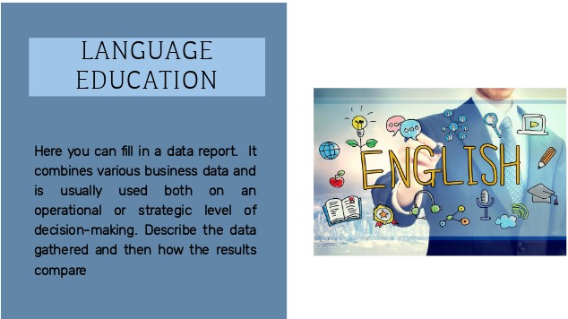LANGUAGE EDUCATION at emaze Presentation