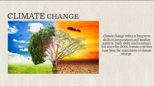 climate change at emaze Presentation