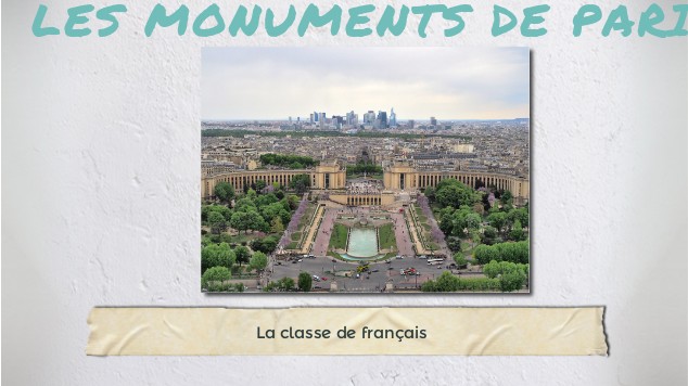 Les monuments de paris at emaze Presentation