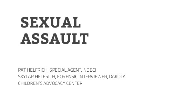 Sexual Assault at emaze Presentation