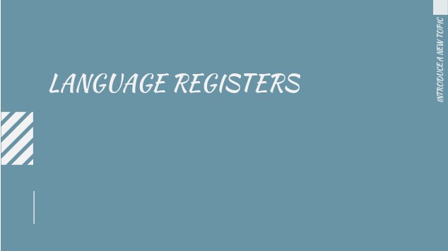 language registers at emaze Presentation