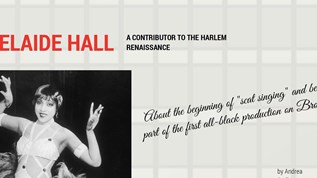 Adelaide Hall at emaze Presentation