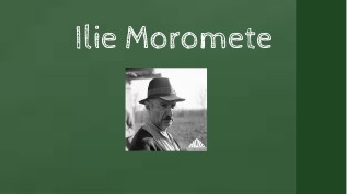 Ilie Moromete at emaze Presentation