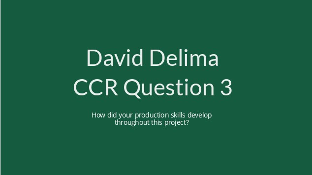 David DelimaCCR Question 3 at emaze Presentation