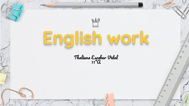 English work at emaze Presentation