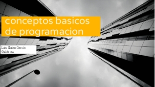 conceptos basicos de programacion at emaze Presentation