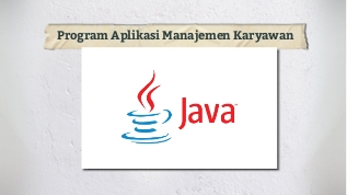 Program Aplikasi Manajemen Karyawan at emaze Presentation