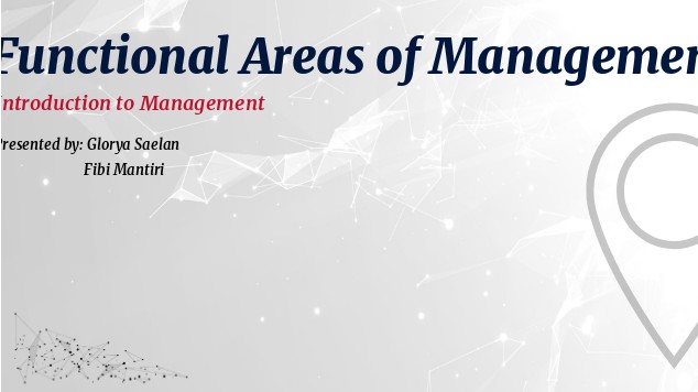 Functional Areas of Management on emaze