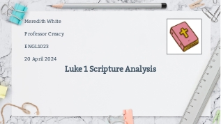 Scripture Analysis at emaze Presentation