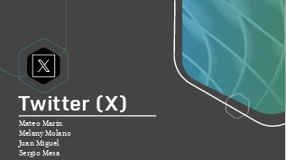 Twitter (X) at emaze Presentation