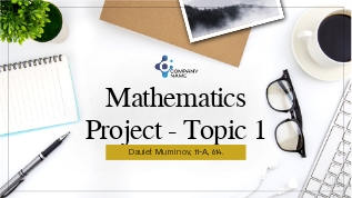 Mathematics Project - Topic 1 at emaze Presentation