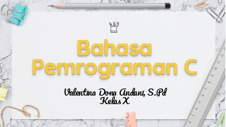 Bahasa Pemrograman C at emaze Presentation
