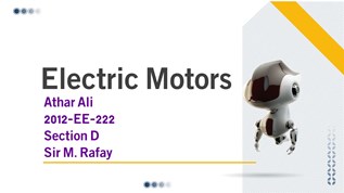 Electric Motors at emaze Presentation