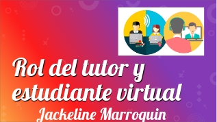 Rol del tutor y estudiante virtual at emaze Presentation
