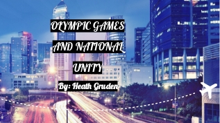 Olympic games and National unity at emaze Presentation