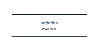 argintina at emaze Presentation