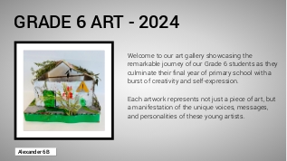 Grade 6 ART at emaze Presentation