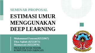 SEMINAR PROPOSAL at emaze Presentation