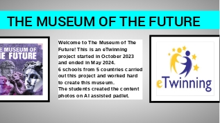 THE MUSEUM OF THE FUTURE at emaze Presentation