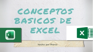 conceptos basicos de excel at emaze Presentation