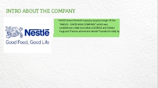 manufacturing production process of MILO at emaze Presentation