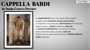 Cappella Bardi Popa Rafaela at emaze Presentation