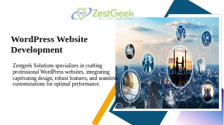 WordPress Website Development at emaze Presentation