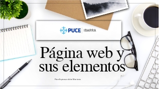 Página web y sus elementos at emaze Presentation