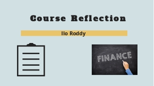 Course Reflection at emaze Presentation