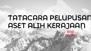 TATACARA PELUPUSAN ALATAN ICT at emaze Presentation