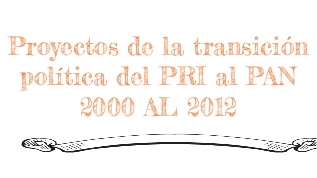 Proyectos de la transición política del PRI al PAN 2000 at emaze ...